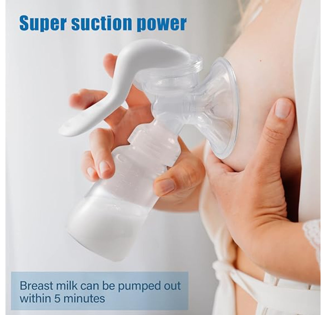Babymoon Breast Pump Breastfeeding Food Grade BPA Portable Milk Col BABYMOON