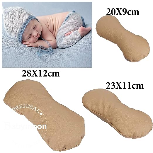 Babymoon 3pc Dumble Posing Pillow Photoshoot Prop - Brown – BABYMOON