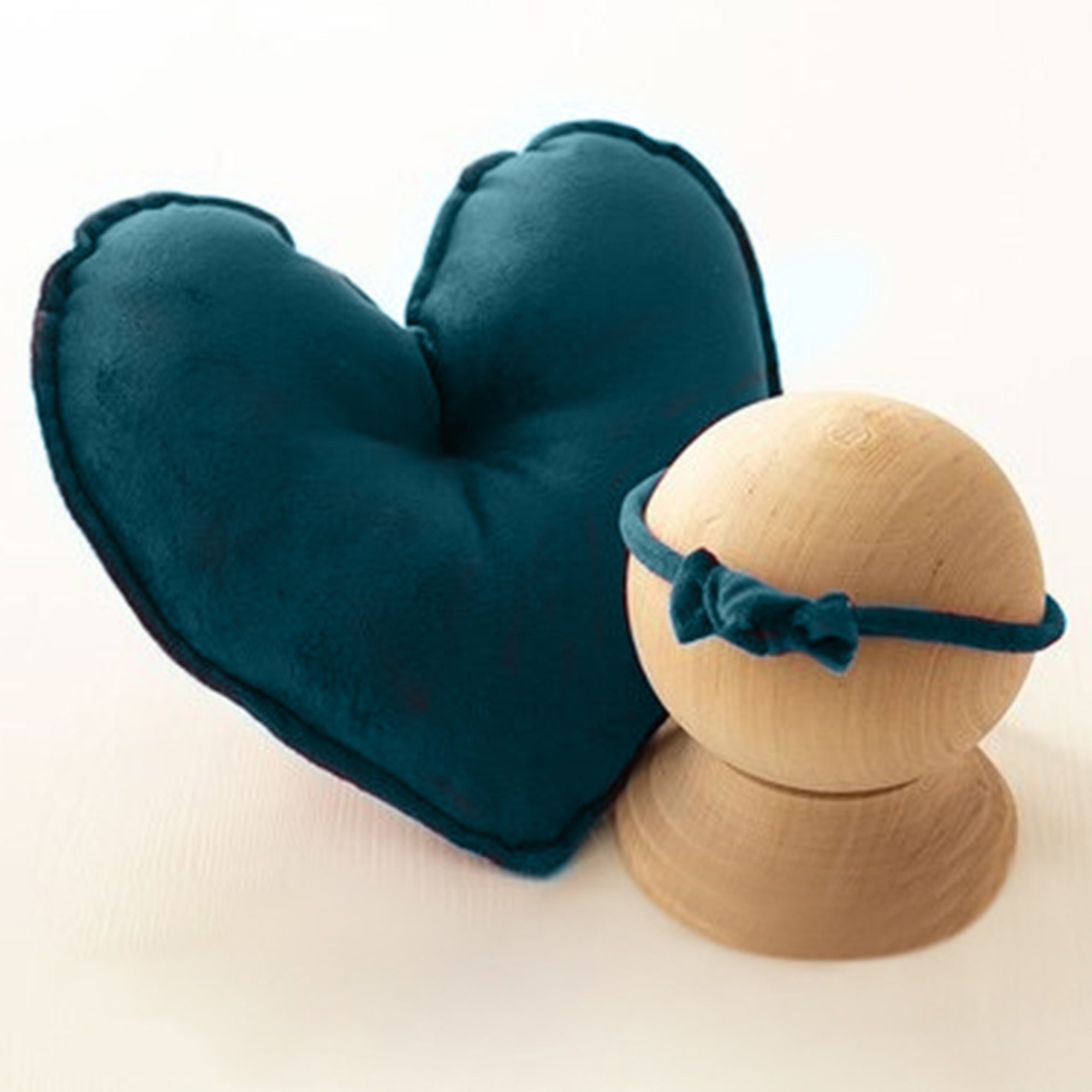 Babymoon | Set of 2 | Heart Shaped Pillow With Hairband | Baby Photosh ...