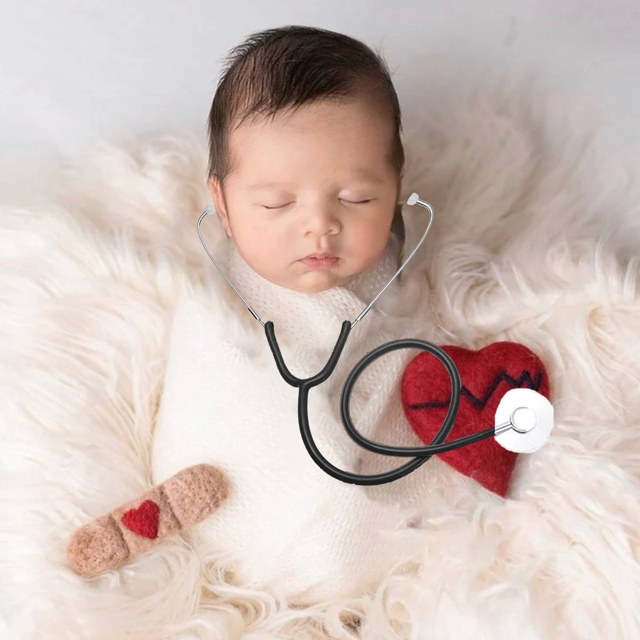 Babymoon Doctor’s Stethoscope | Decorative Add-ons | Baby Photography ...